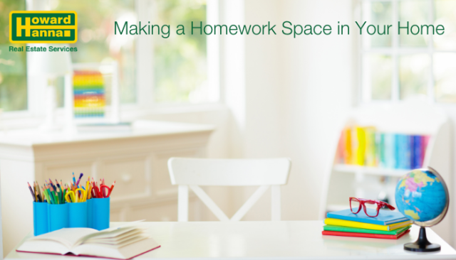 Making a Homework Space in Your Home – Howard Hanna Blog